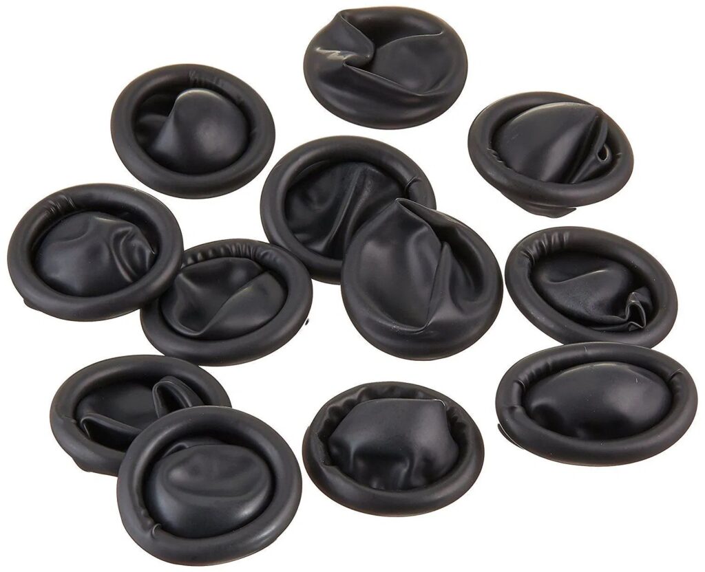 Black ESD Finger Cots - Aroindia